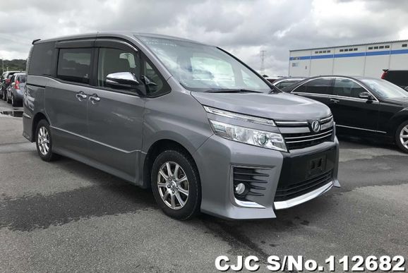 2015 Toyota Voxy Gray for sale | Stock No. 112682 | Japanese Used Cars ...