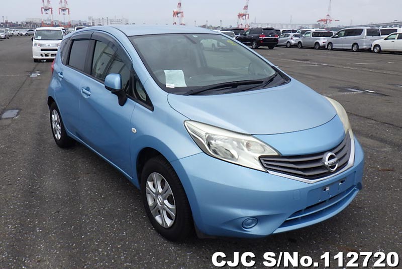 2013 Nissan Note Blue for sale | Stock No. 112720 | Japanese Used Cars ...