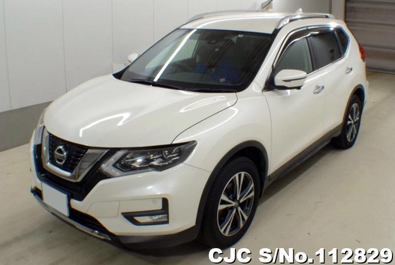2017 Nissan X-Trail White for sale | Stock No. 112829 | Japanese Used Cars Exporter