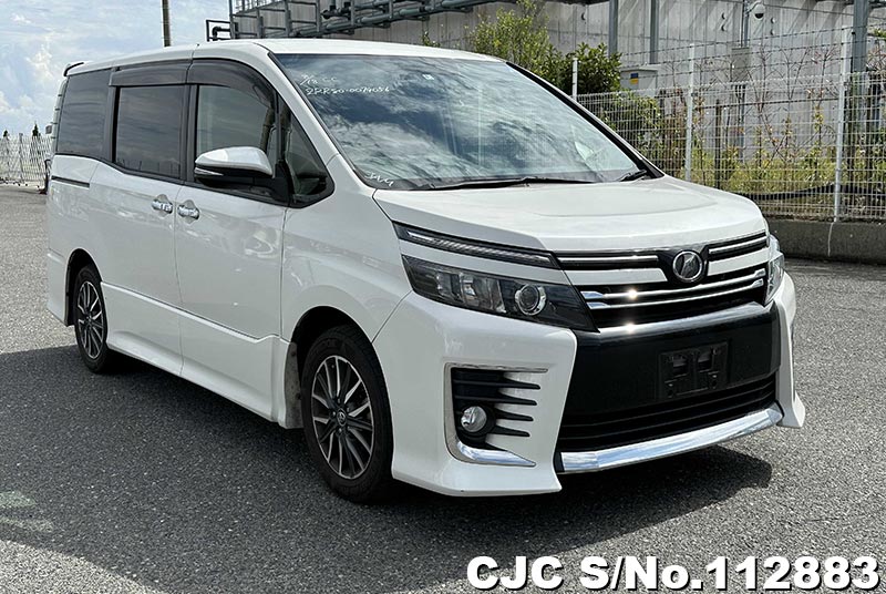 2014 Toyota Voxy White for sale | Stock No. 112883 | Japanese Used Cars ...