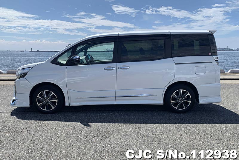 2018 Toyota Voxy White for sale | Stock No. 112938 | Japanese Used Cars ...