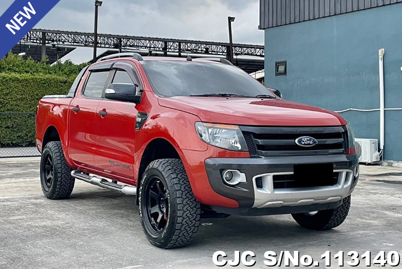2014 Ford Ranger Red for sale | Stock No. 113140 | Japanese Used Cars ...