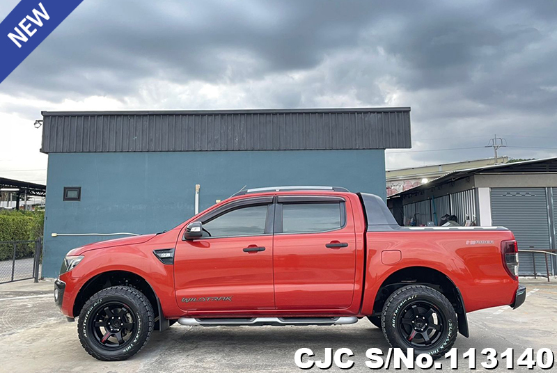 2014 Ford Ranger Red for sale | Stock No. 113140 | Japanese Used Cars ...