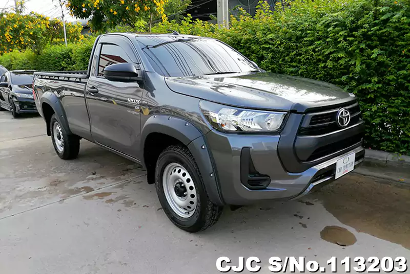 2023 Toyota Hilux Gray for sale | Stock No. 113203 | Japanese Used Cars ...