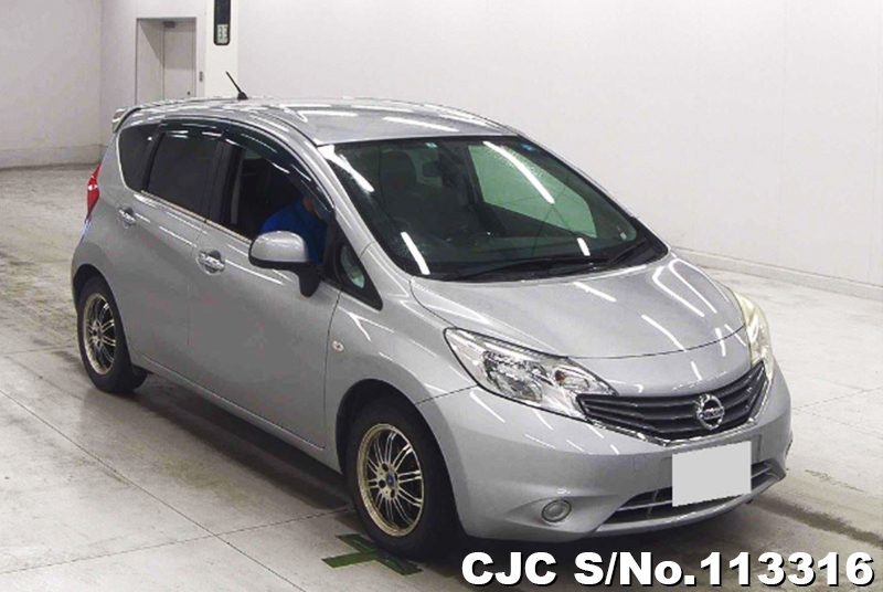 2013 Nissan Note Silver for sale | Stock No. 113316 | Japanese Used ...