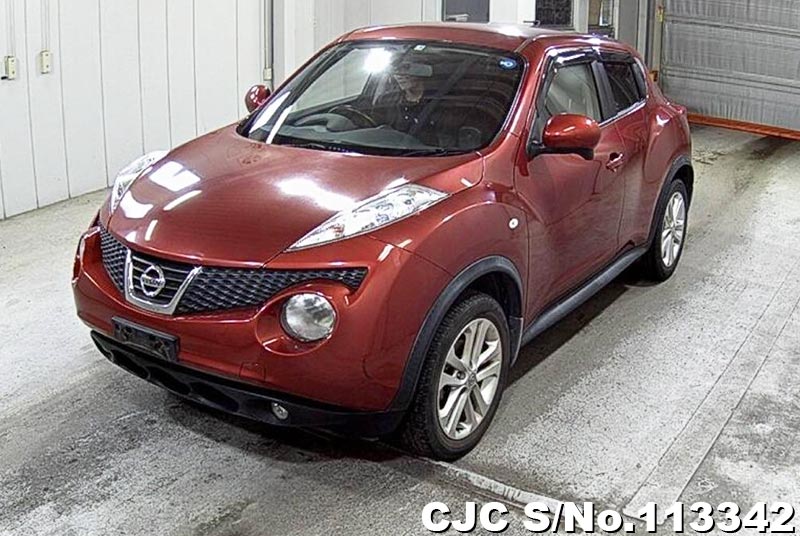 2013 Nissan Juke Red for sale | Stock No. 113342 | Japanese Used Cars ...
