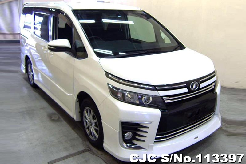 2014 Toyota Voxy White for sale | Stock No. 113397 | Japanese Used Cars ...