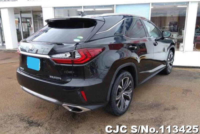 2017 Lexus RX 200 Black for sale | Stock No. 113425 | Japanese Used ...