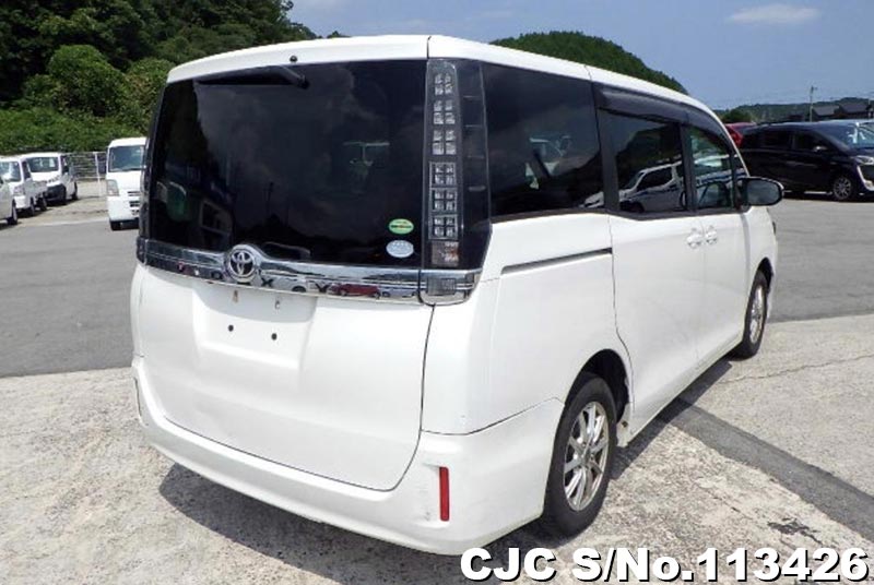 2014 Toyota Voxy White for sale | Stock No. 113426 | Japanese Used Cars ...