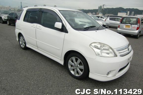 2003 Toyota Raum White for sale | Stock No. 113429 | Japanese Used Cars ...