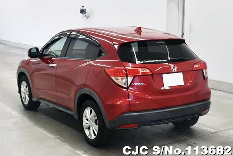 2017 Honda Vezel Red for sale | Stock No. 113682 | Japanese Used Cars ...