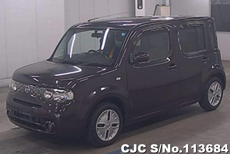 2013 Nissan Cube Brown for sale | Stock No. 113684 | Japanese Used Cars ...
