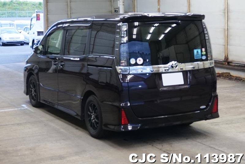 2014 Toyota Voxy Purple for sale | Stock No. 113987 | Japanese Used ...