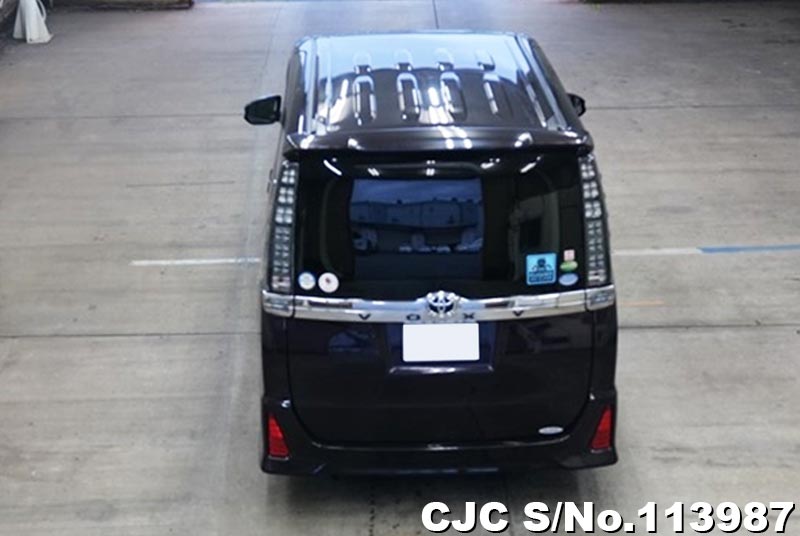 2014 Toyota Voxy Purple for sale | Stock No. 113987 | Japanese Used ...