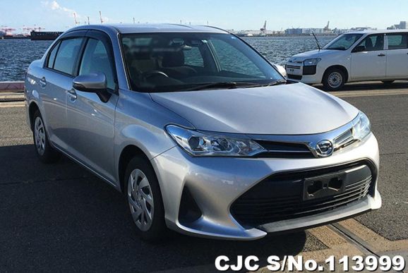 2018 Toyota Corolla Axio Silver for sale | Stock No. 113999 | Japanese ...
