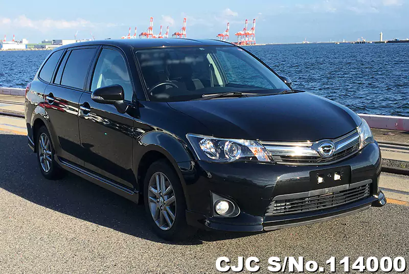 2014 Toyota Corolla Fielder Black for sale | Stock No. 114000 ...