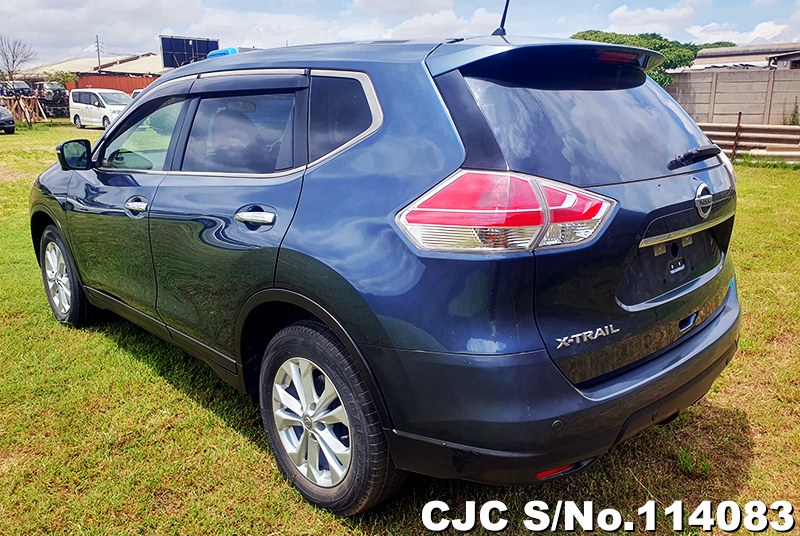 2014 Nissan X-Trail Blue for sale | Stock No. 114083 | Japanese Used ...