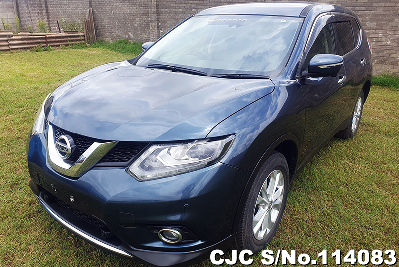 2014 Nissan X-Trail Blue for sale | Stock No. 114083 | Japanese Used ...