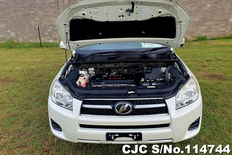 2015 Toyota Rav4 White for sale | Stock No. 114744 | Japanese Used Cars ...