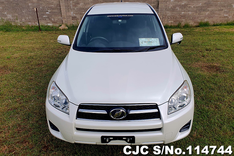 2015 Toyota Rav4 White for sale | Stock No. 114744 | Japanese Used Cars ...