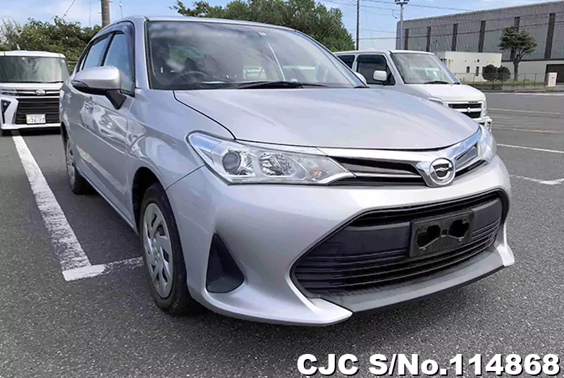 2018 Toyota Corolla Axio Silver for sale | Stock No. 114868 | Japanese ...