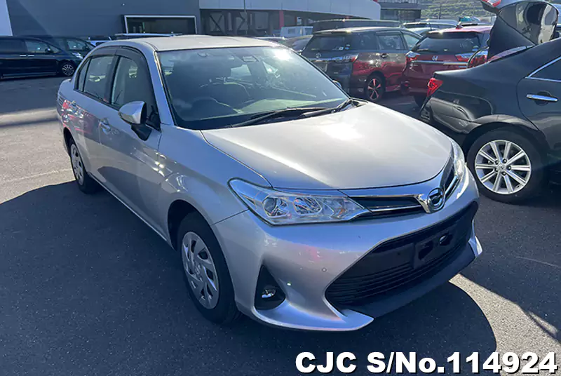 2018 Toyota Corolla Axio Silver for sale | Stock No. 114924 | Japanese ...