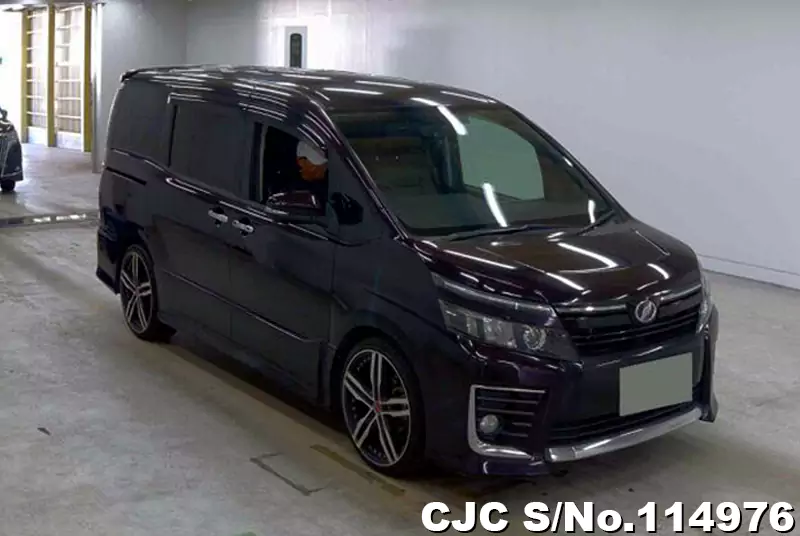 2014 Toyota Voxy Purple for sale | Stock No. 114976 | Japanese Used ...