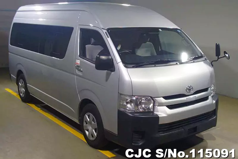 2018 Toyota Hiace Silver for sale | Stock No. 115091 | Japanese Used ...