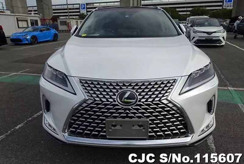 2022 Lexus RX 300 White for sale | Stock No. 115607 | Japanese Used ...