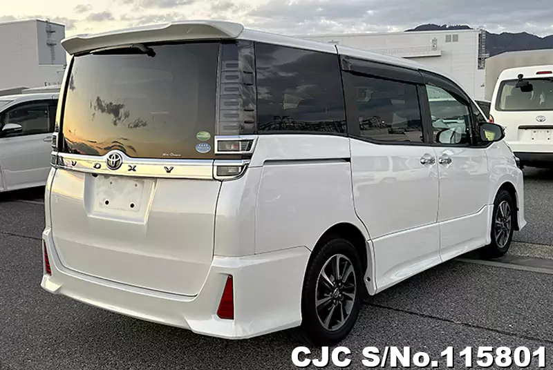 2019 Toyota Voxy White for sale | Stock No. 115801 | Japanese Used Cars ...