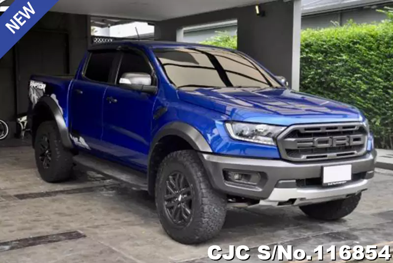2019 Ford Ranger Blue for sale | Stock No. 116854 | Japanese Used Cars ...