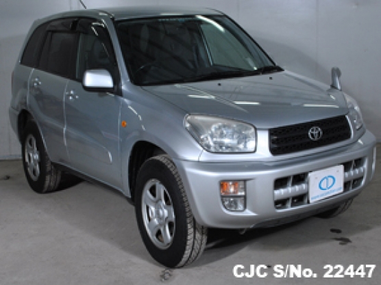 2000 Toyota Rav4 Silver for sale | Stock No. 22447 | Japanese Used Cars ...