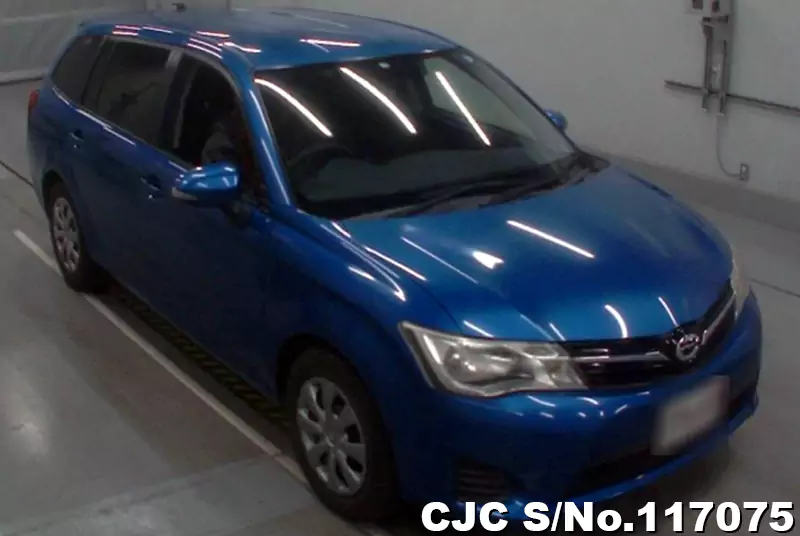 2013 Toyota Corolla Fielder Blue for sale | Stock No. 117075 | Japanese ...