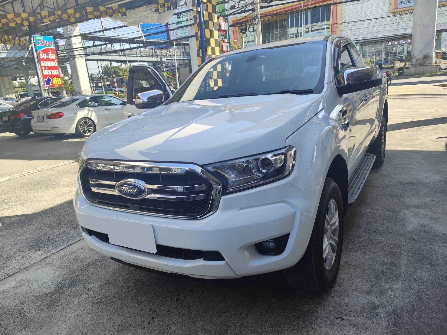 2019 Ford Ranger White for sale | Stock No. 117155 | Japanese Used Cars ...