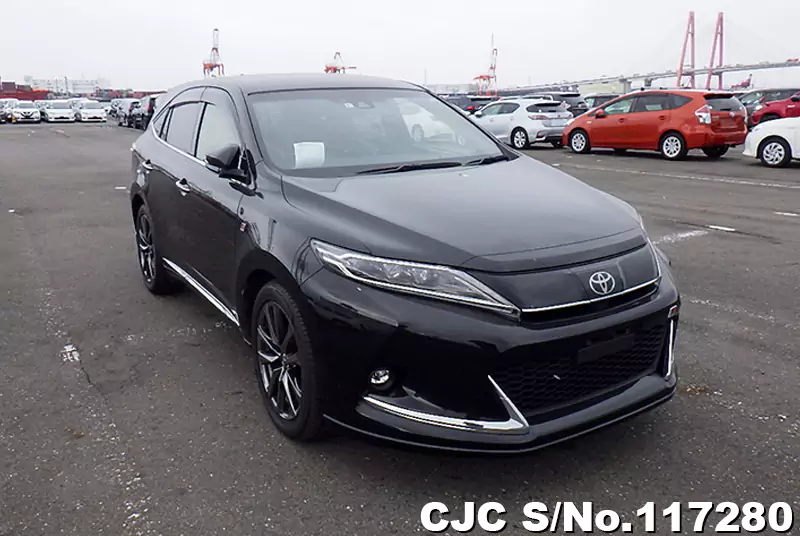 2018 Toyota Harrier Black for sale | Stock No. 117280 | Japanese Used ...