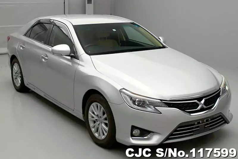 2015 Toyota Mark X Silver for sale | Stock No. 117599 | Japanese Used ...