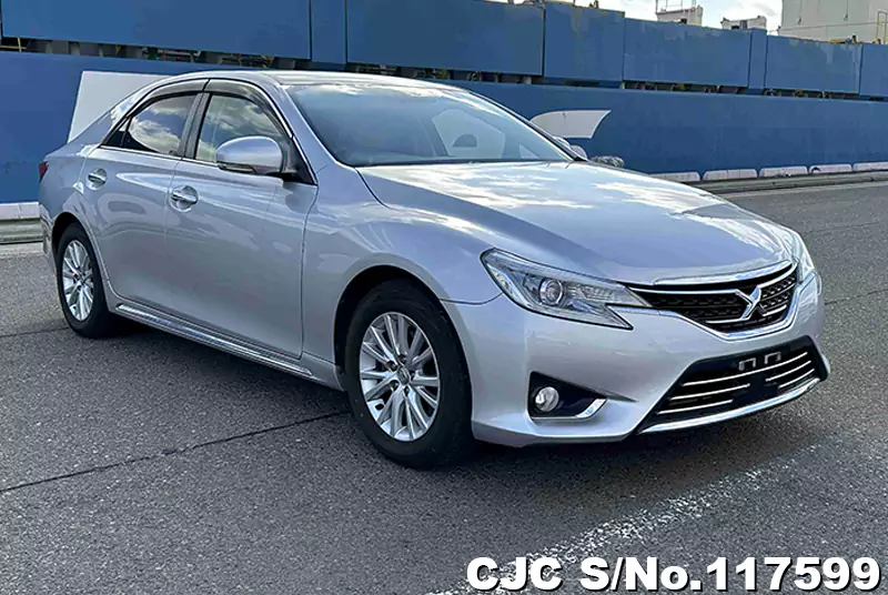 2015 Toyota Mark X Silver for sale | Stock No. 117599 | Japanese Used ...