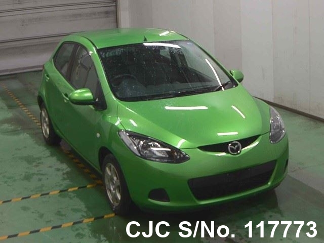 2009 Mazda Demio Green for sale | Stock No. 117773 | Japanese Used Cars ...