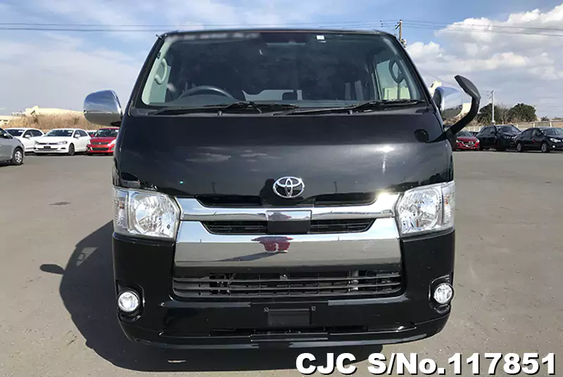2018 Toyota Hiace Black for sale | Stock No. 117851 | Japanese Used ...