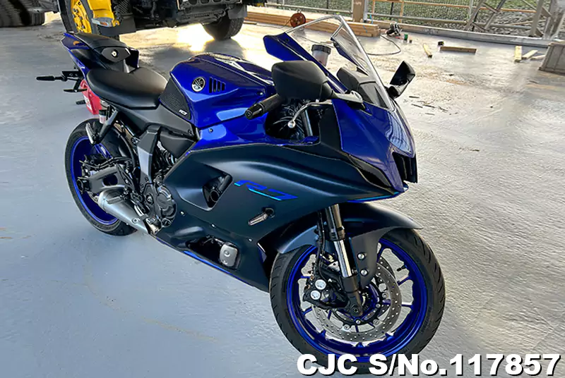 2022 Yamaha YZF-R7 Blue for sale | Stock No. 117857 | Japanese Used ...