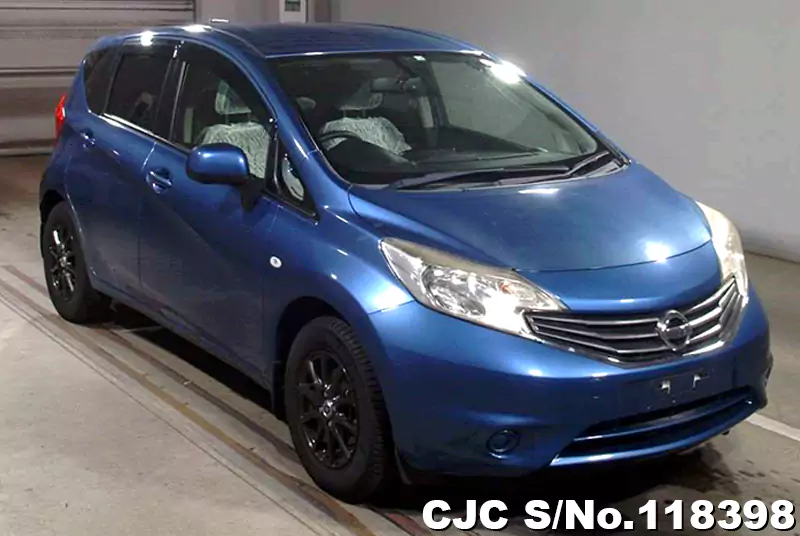 2014 Nissan Note Blue for sale | Stock No. 118398 | Japanese Used Cars ...