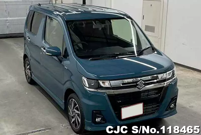 2023 Suzuki Wagon R Blue for sale | Stock No. 118465 | Japanese Used ...