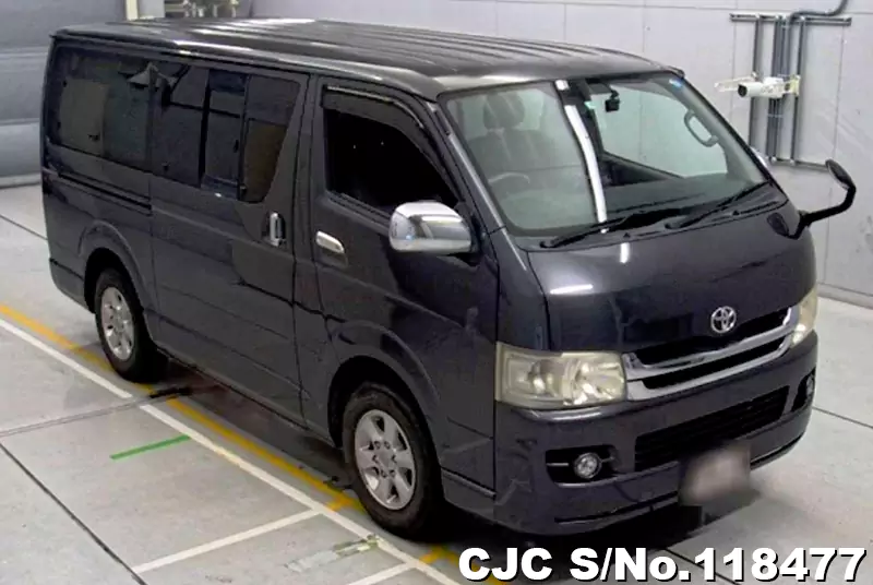 2008 Toyota Hiace Gray for sale | Stock No. 118477 | Japanese Used Cars ...
