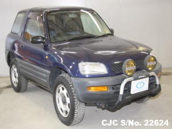 1996 Toyota Rav4 Blue 2 Tone for sale | Stock No. 22624 | Japanese Used ...
