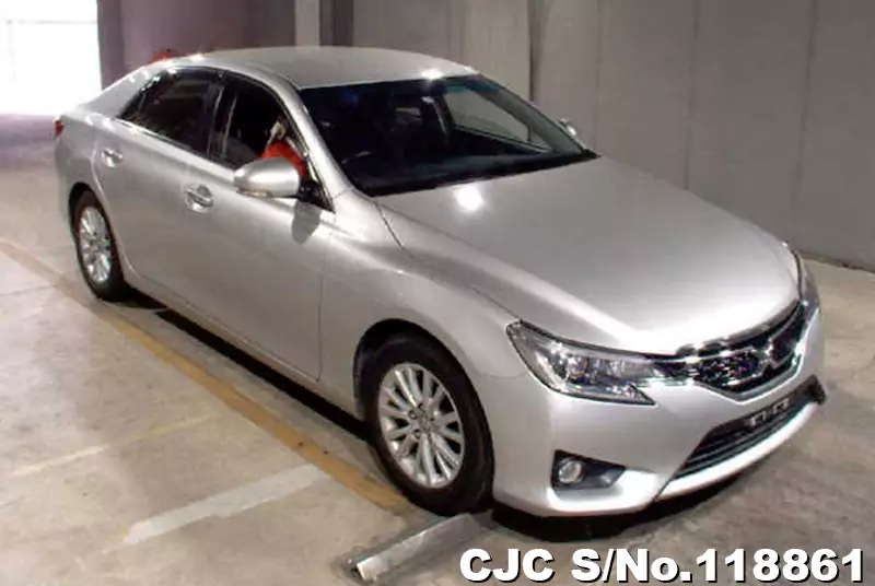 2015 Toyota Mark X Silver for sale | Stock No. 118861 | Japanese Used ...
