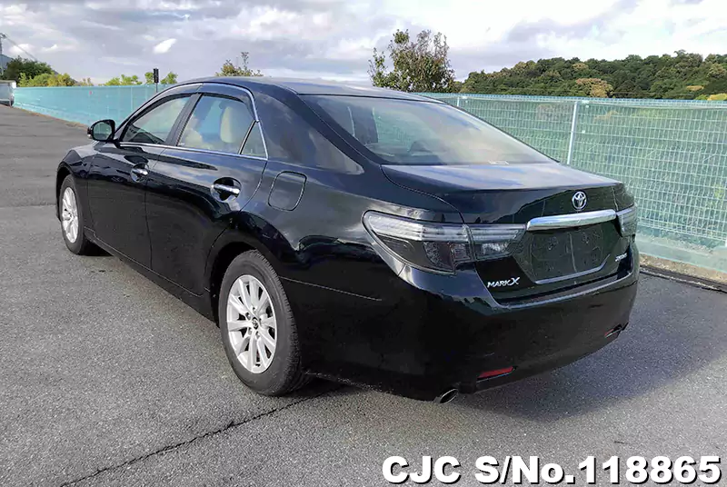 2017 Toyota Mark X Black for sale | Stock No. 118865 | Japanese Used ...