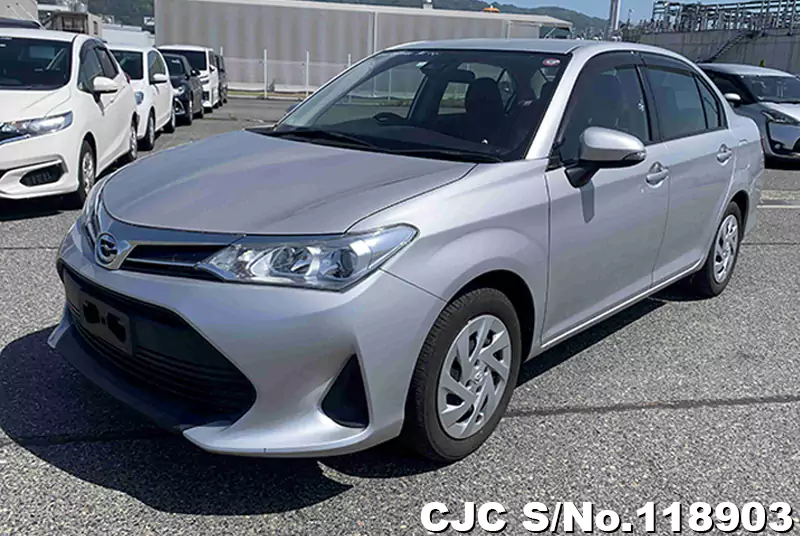 2018 Toyota Corolla Axio Silver for sale | Stock No. 118903 | Japanese ...