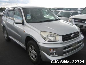 2001 Toyota Rav4 Silver for sale | Stock No. 22721 | Japanese Used Cars ...