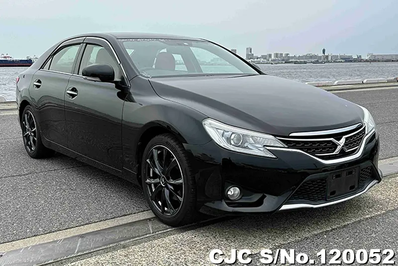 2015 Toyota Mark X Black for sale | Stock No. 120052 | Japanese Used ...