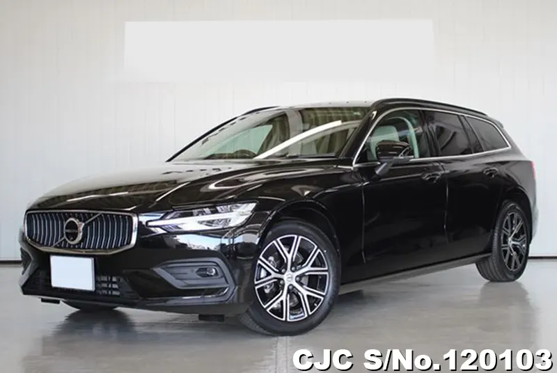 2024 Volvo V60 Black for sale | Stock No. 120103 | Japanese Used Cars ...